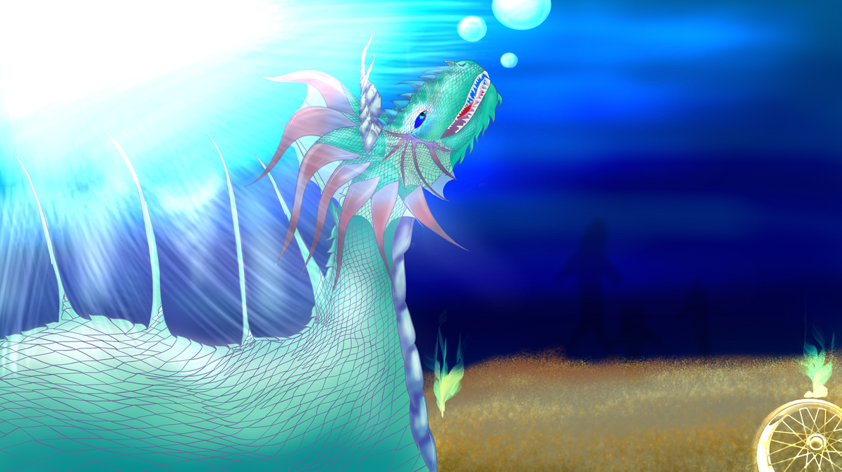 Water Dragon by Theloochder03 on DeviantArt