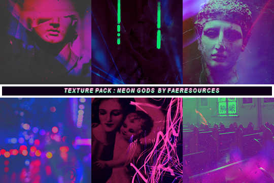 TEXTURE PACK - NEON GODS by faeresources by faegfx on DeviantArt