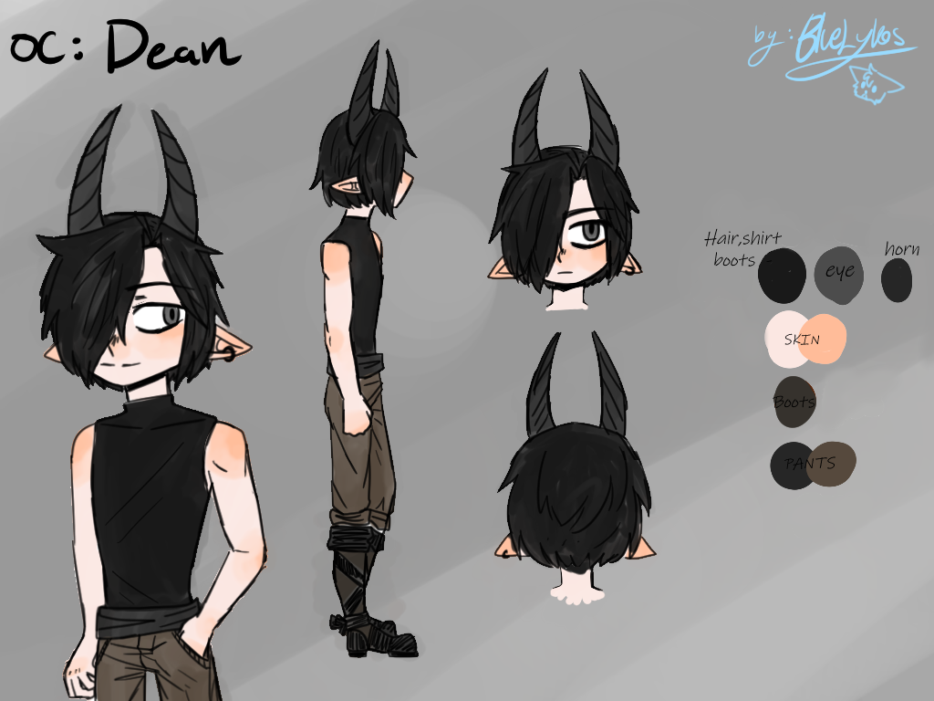 Dean oc reference by BlueLykos on DeviantArt