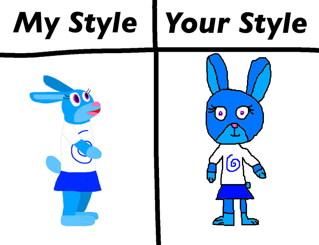 Becky in my style by JansynthePrincess04 on DeviantArt