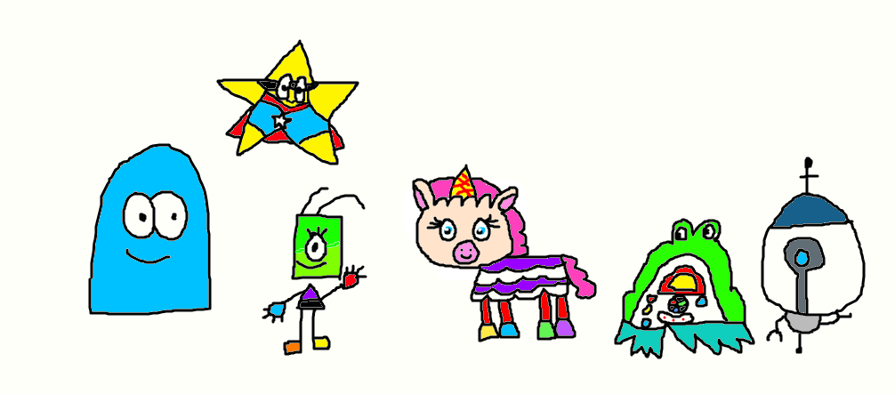 Bloo and his preschool imaginary friends by JansynthePrincess04 on ...