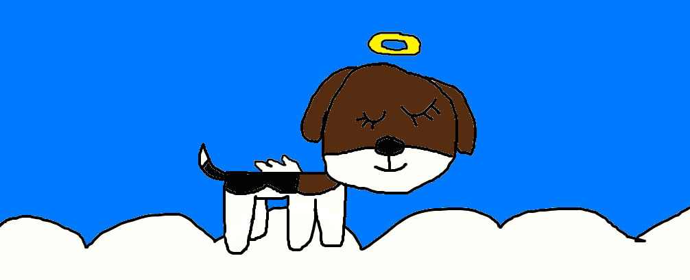 Daisy the Beagle in dog heaven by JansynthePrincess04 on DeviantArt
