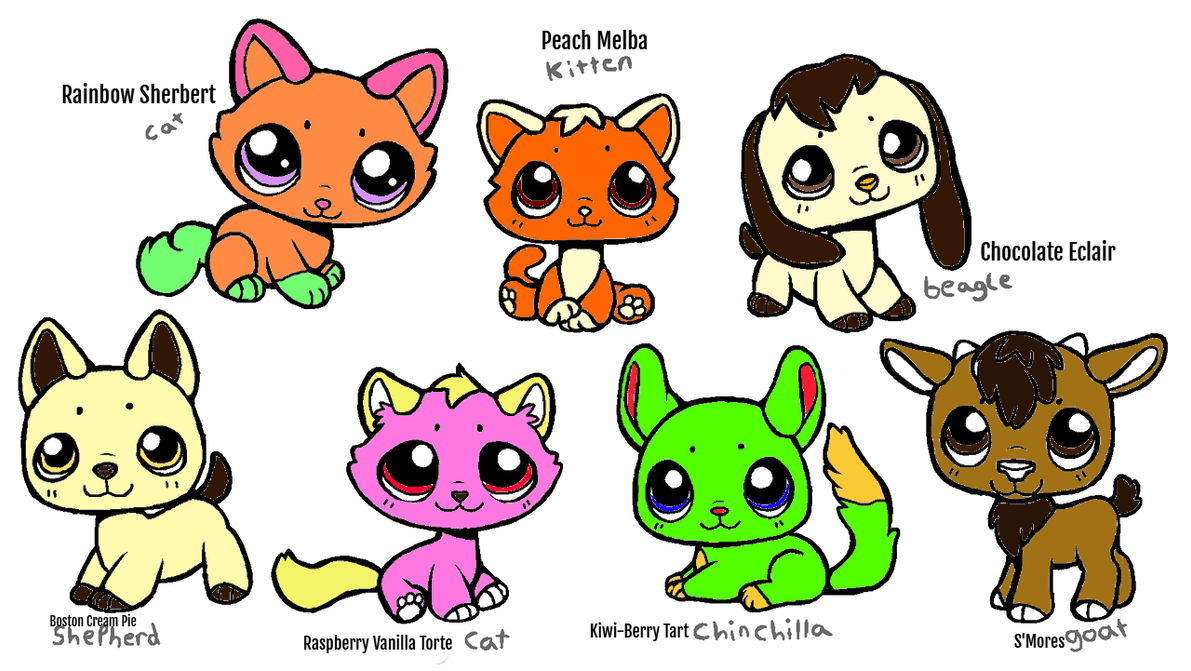 Sweet based LPS Adopts by JansynthePrincess04 on DeviantArt