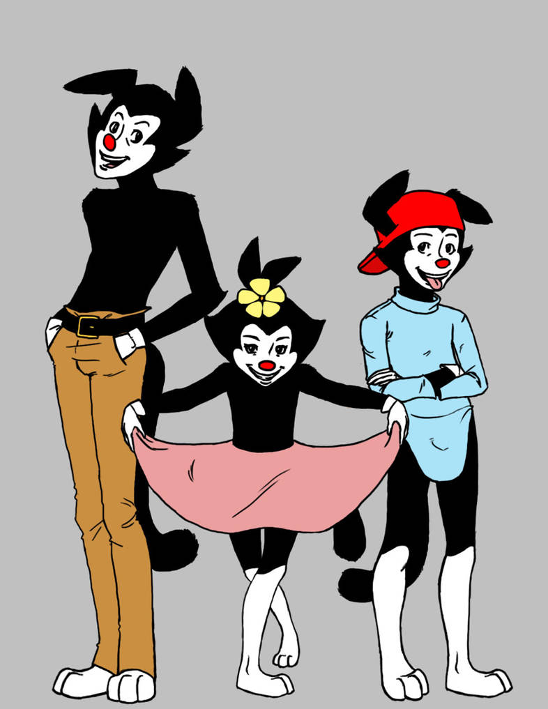 Yakko, Wakko, and Dot by shnoop-1025 on DeviantArt