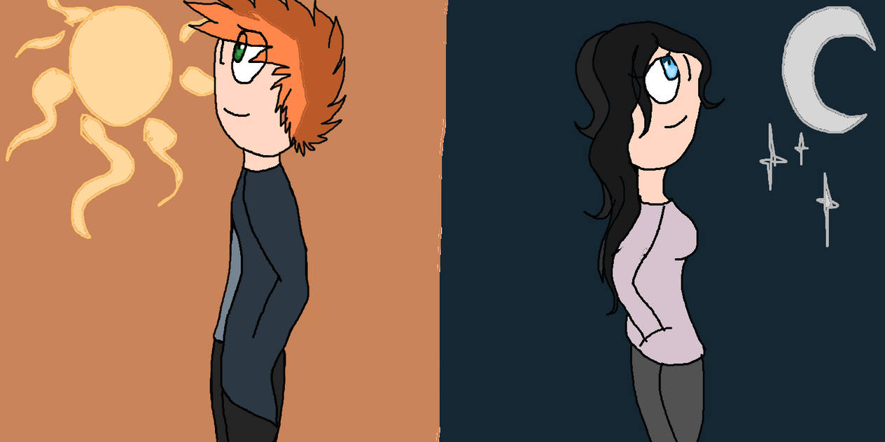 sun and moon by dragolover95 on DeviantArt