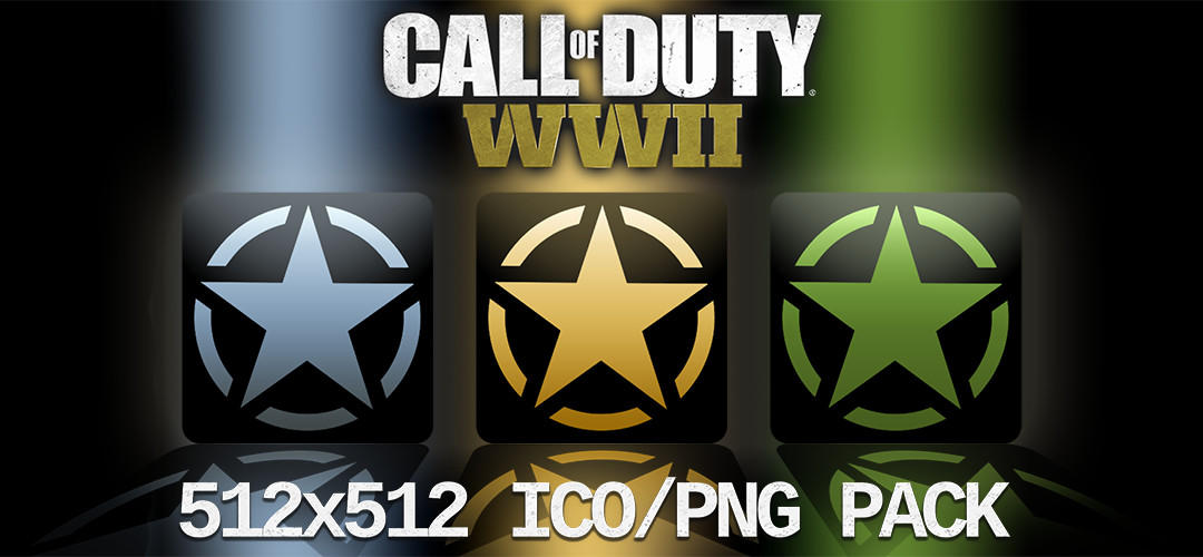 Call of Duty: WWII HD Icon Pack (512x512 ICO/PNG) by 1John on DeviantArt
