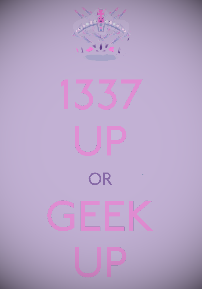 1337/Geek by SuicideSin on DeviantArt