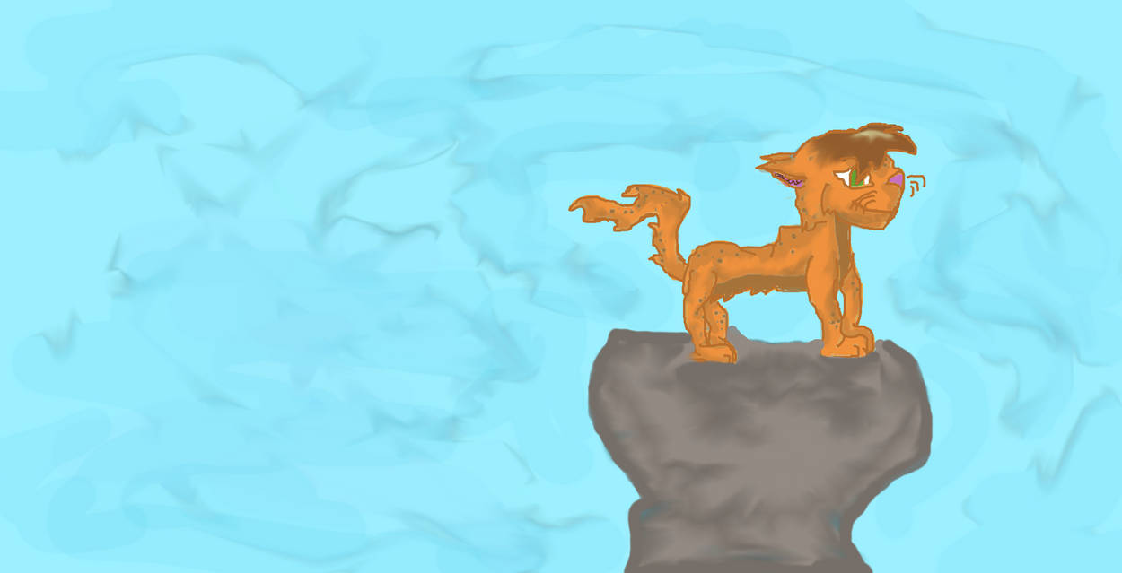 Cat on Windy day by dolphin4dreamer on DeviantArt