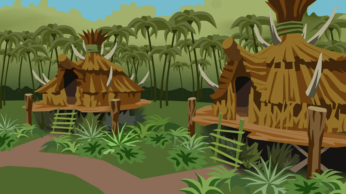 MH Tiki Village by SinayaStarChild on DeviantArt