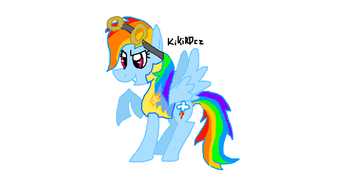 MLP: Rainbow Dash - lead pony by KikiRDCZ on DeviantArt