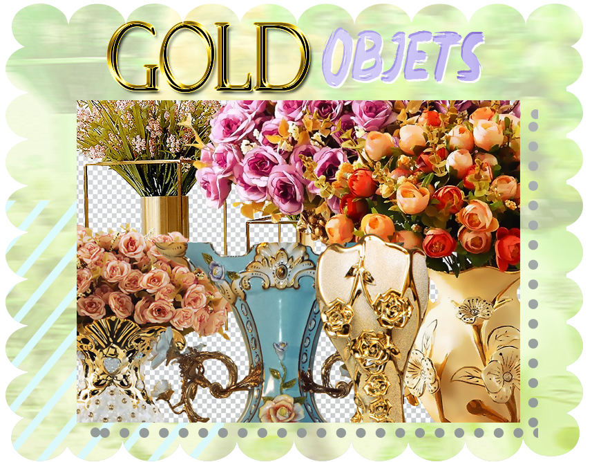 Gold objects #2 by Crowhite98 on DeviantArt