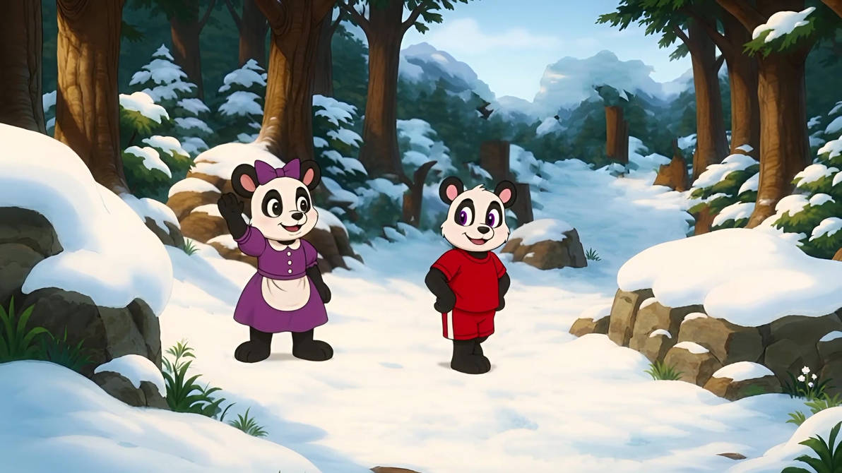 Snow Pandas by Starlocks90 on DeviantArt