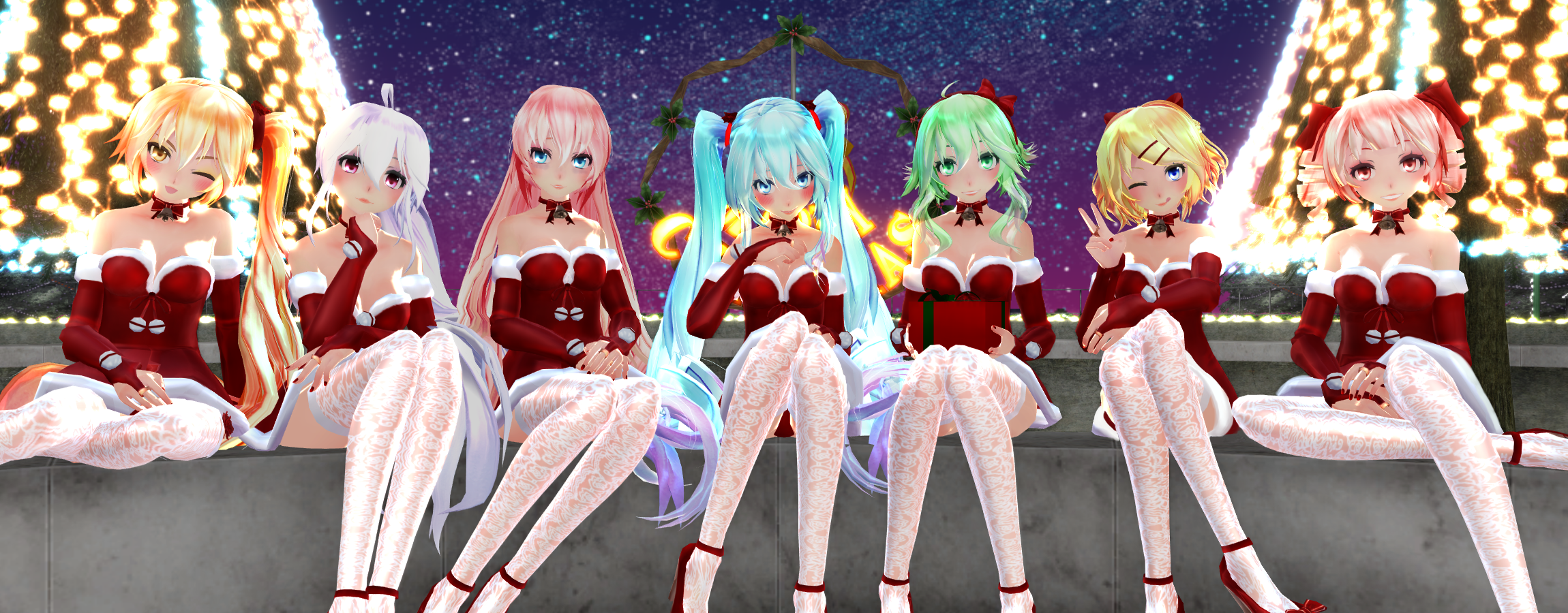 MMD: Tda Christmas Models [DL] by XxHewieBellixX on DeviantArt