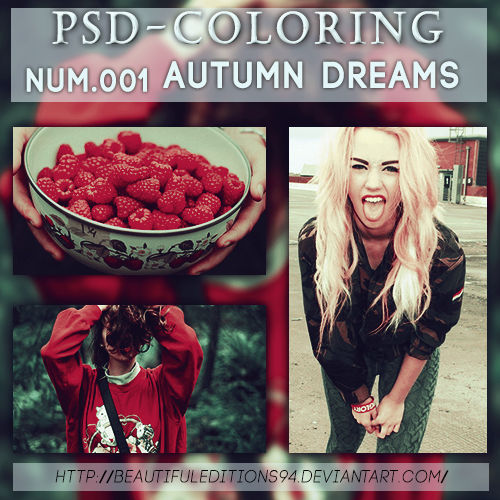 PSD COLORING 01- Autumn Dreams by BeautifulEditions94 on DeviantArt