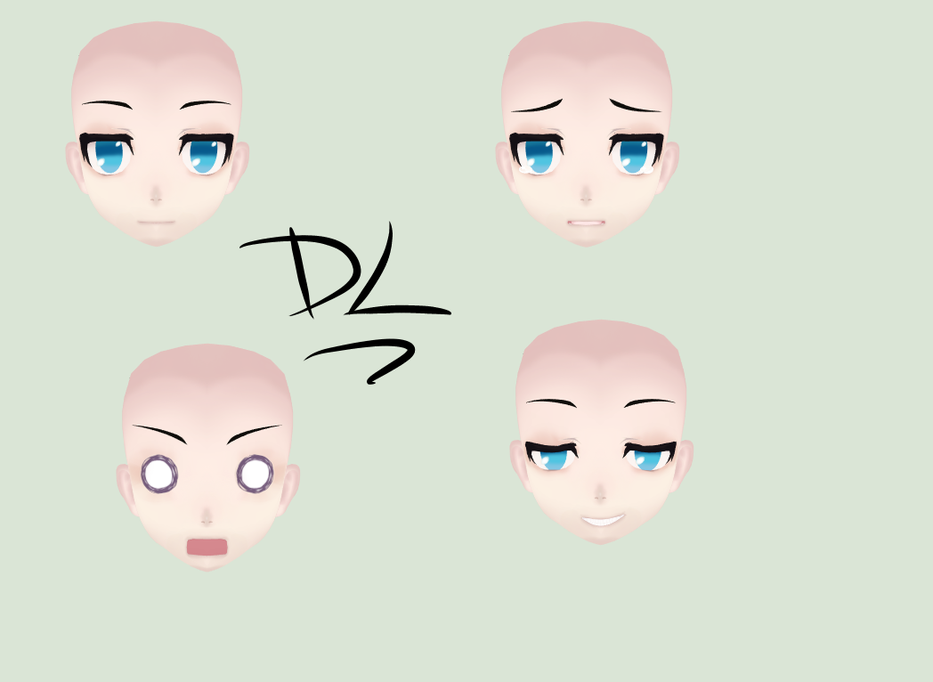 MMD TDA Male Face Edit + DL by Ni-chyP on DeviantArt