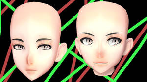 (3D) TDA 02 base\face edit DL by felkus on DeviantArt