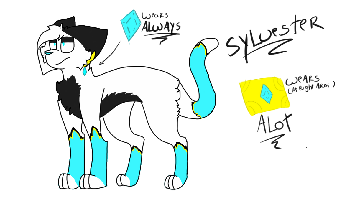 Sylvester ref! by DarkQueenLulu on DeviantArt