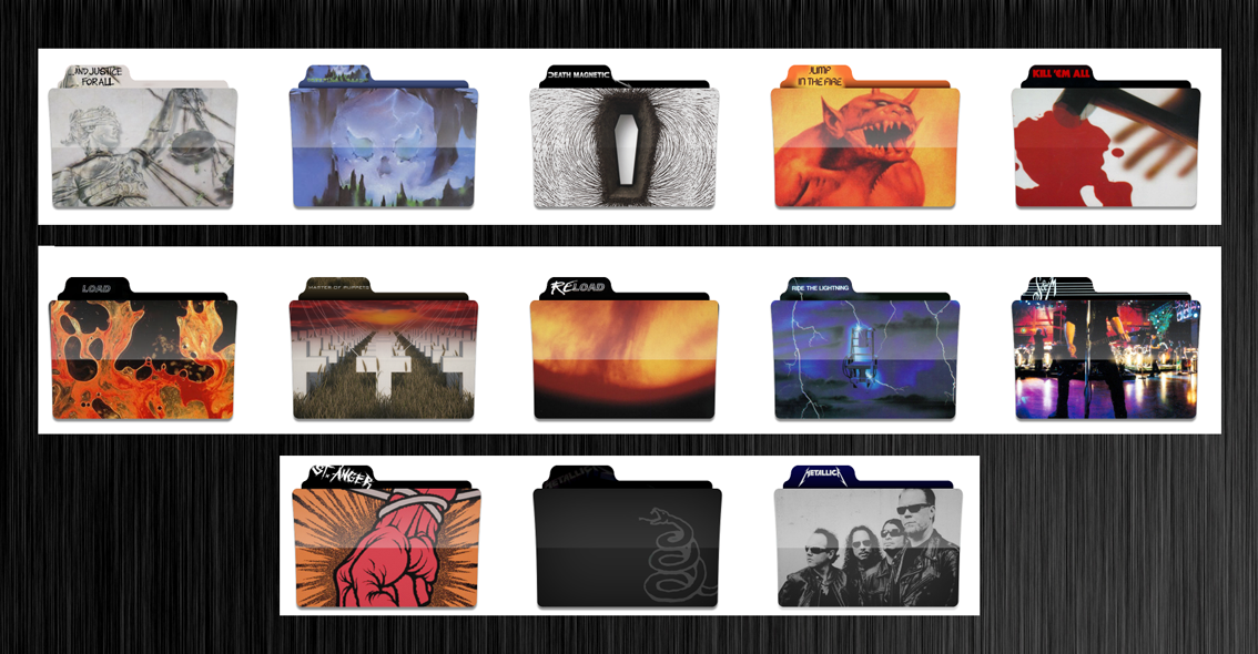 Metallica Folders by felipefiani on DeviantArt