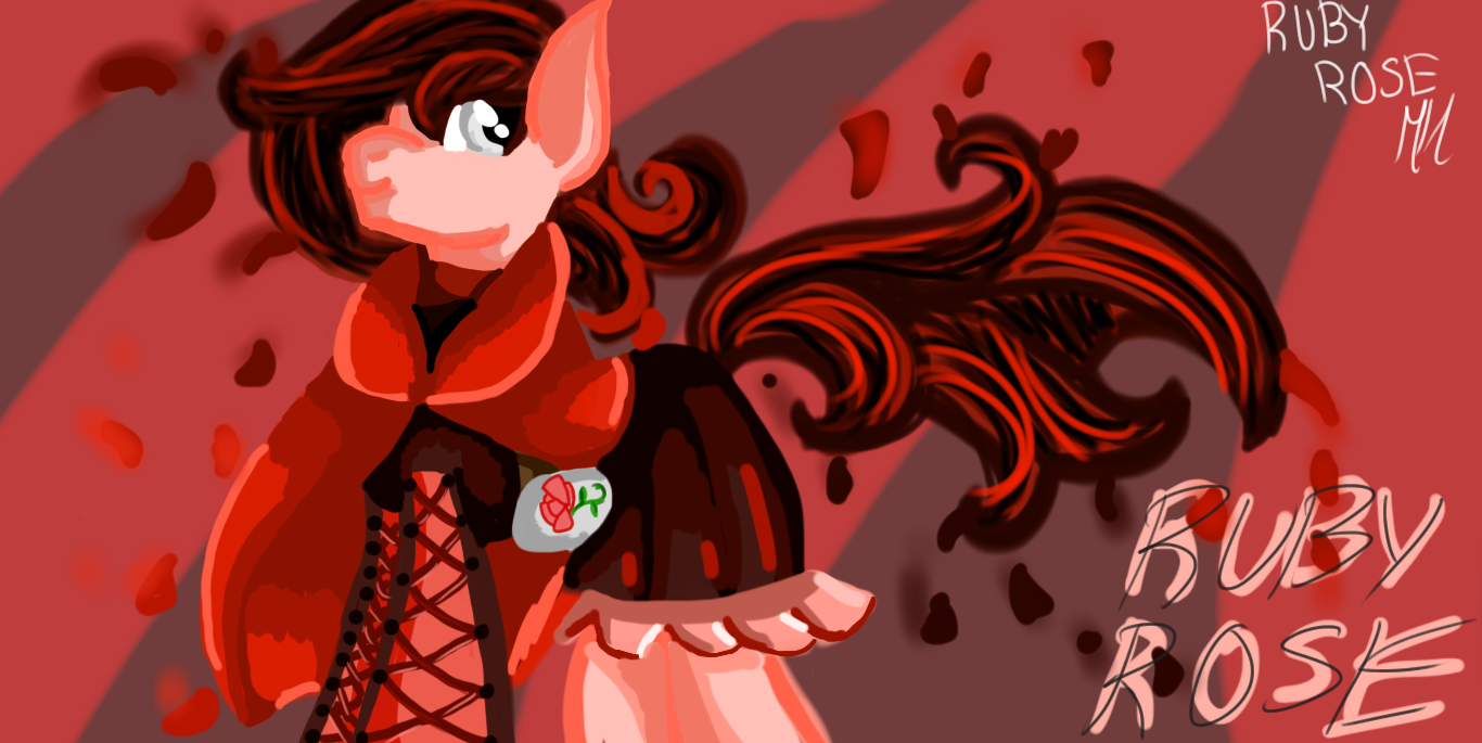 Ruby Rose Pony Version by Youngchibiartist on DeviantArt