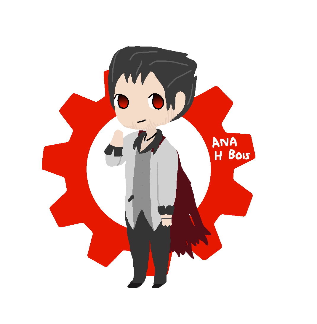 Lineless Chibi Qrow by anahbois on DeviantArt