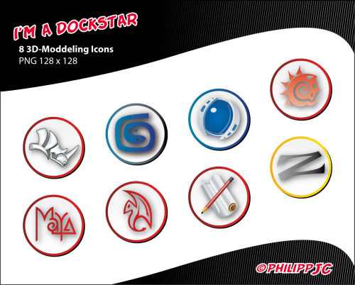 Dockstar: 3D Icons by Philipp-JC on DeviantArt