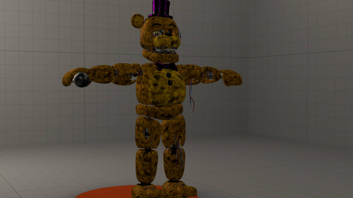 Session Download UFMP Withered Fredbear Model by dorgarica on DeviantArt Session Download UFMP Withered Fredbear Model by dorgarica on DeviantArt