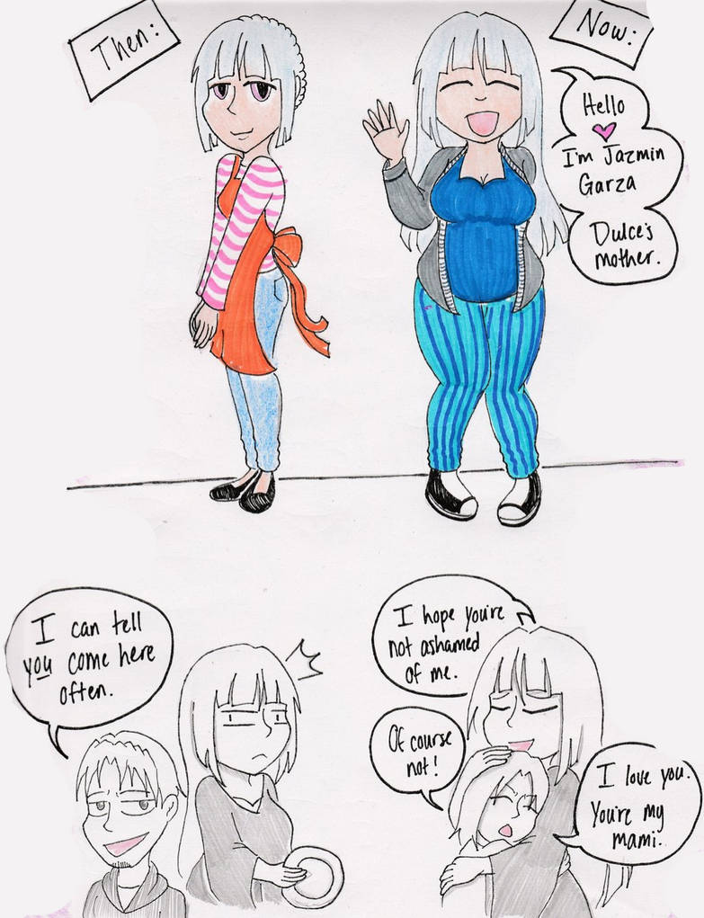 Don't eat too much, or you'll get fat by AvocadoAfro on DeviantArt