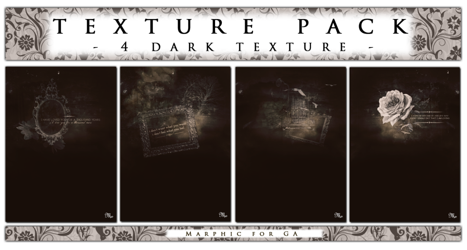 Texture_Pack#14 by GraphicAddicted on DeviantArt