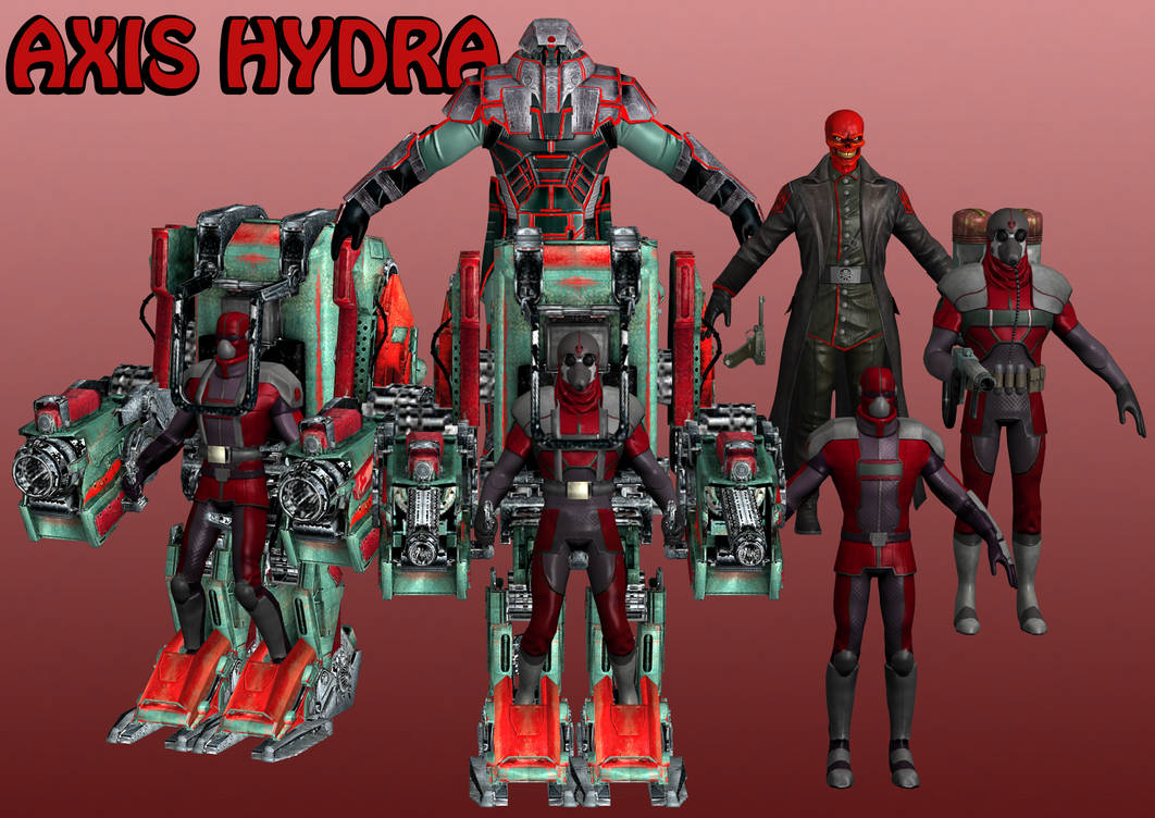 Axis Hydra Marvel Heroes XNALara by Xelandis on DeviantArt