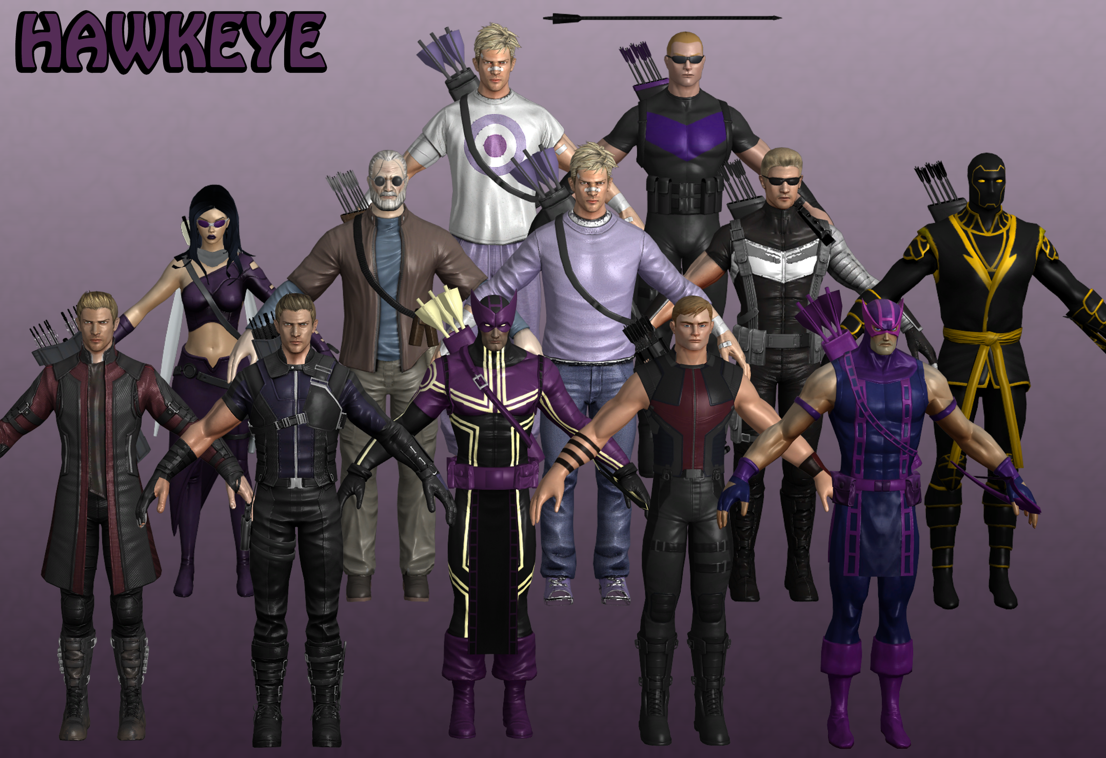 Marvel Heroes Hawkeye