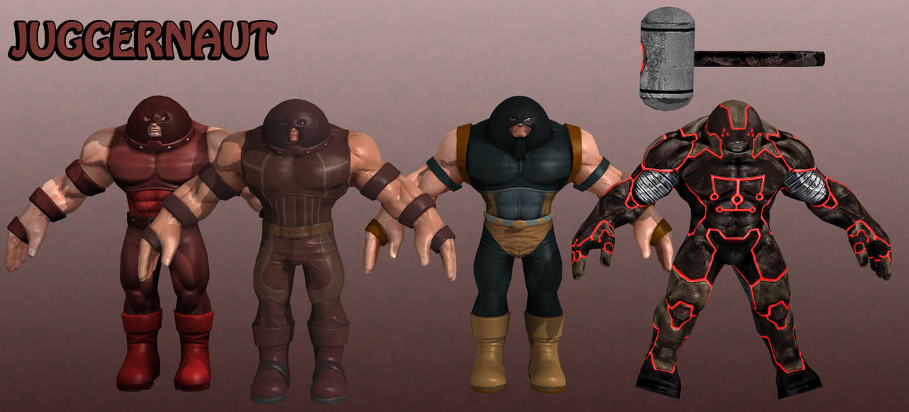 Juggernaut Marvel Heroes XNALara by Xelandis on DeviantArt