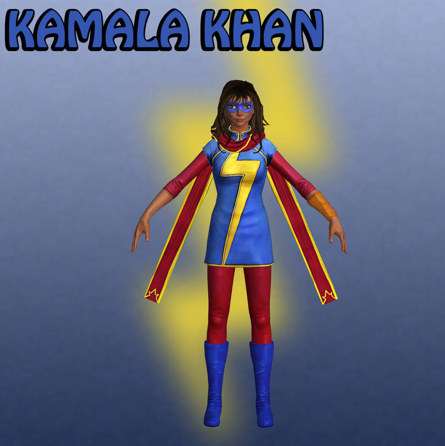 Kamala Khan Marvel Heroes XNALara by Xelandis on DeviantArt