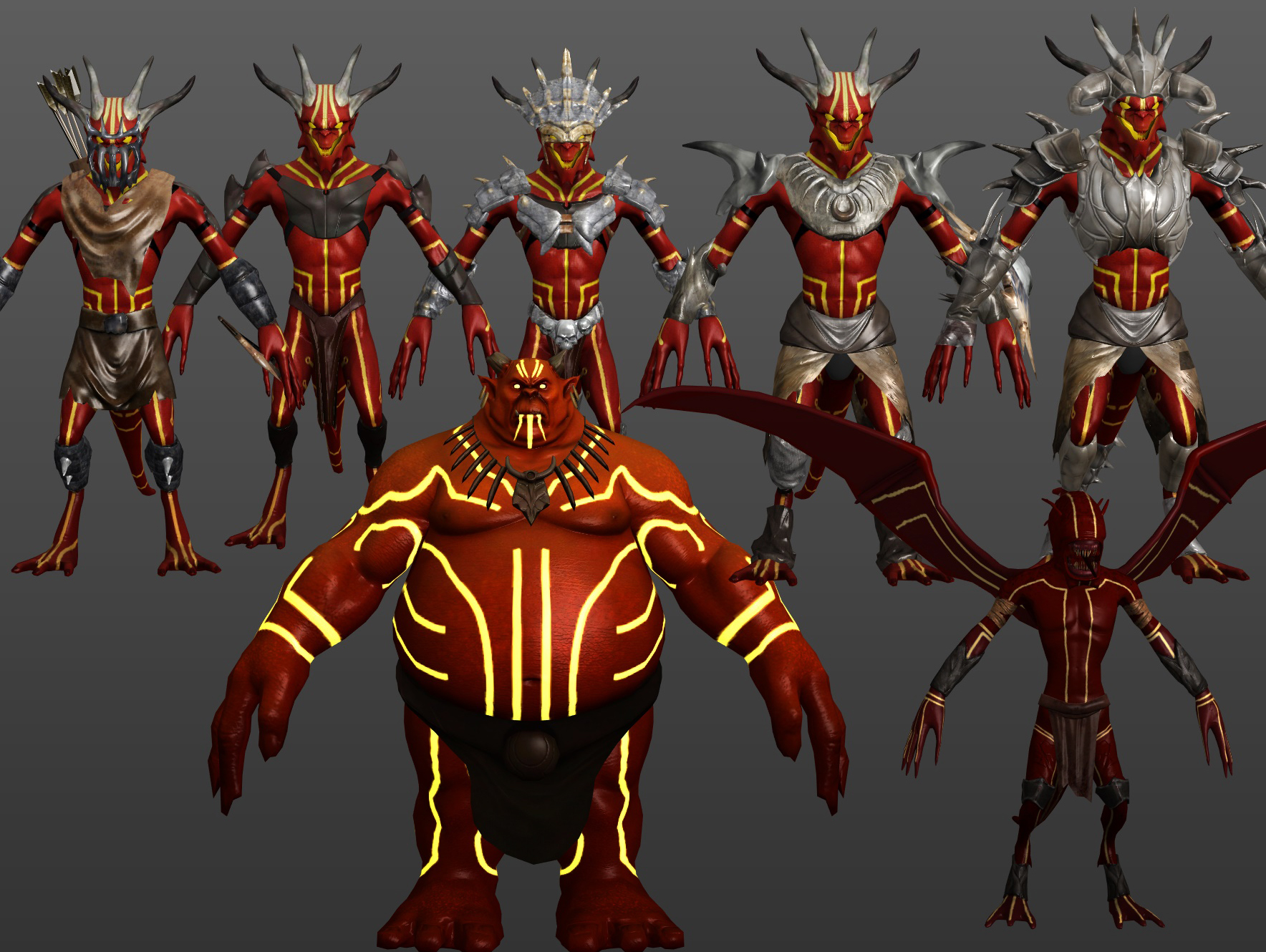 Limbo Demons Pack Marvel Heroes XNALara by Xelandis on DeviantArt