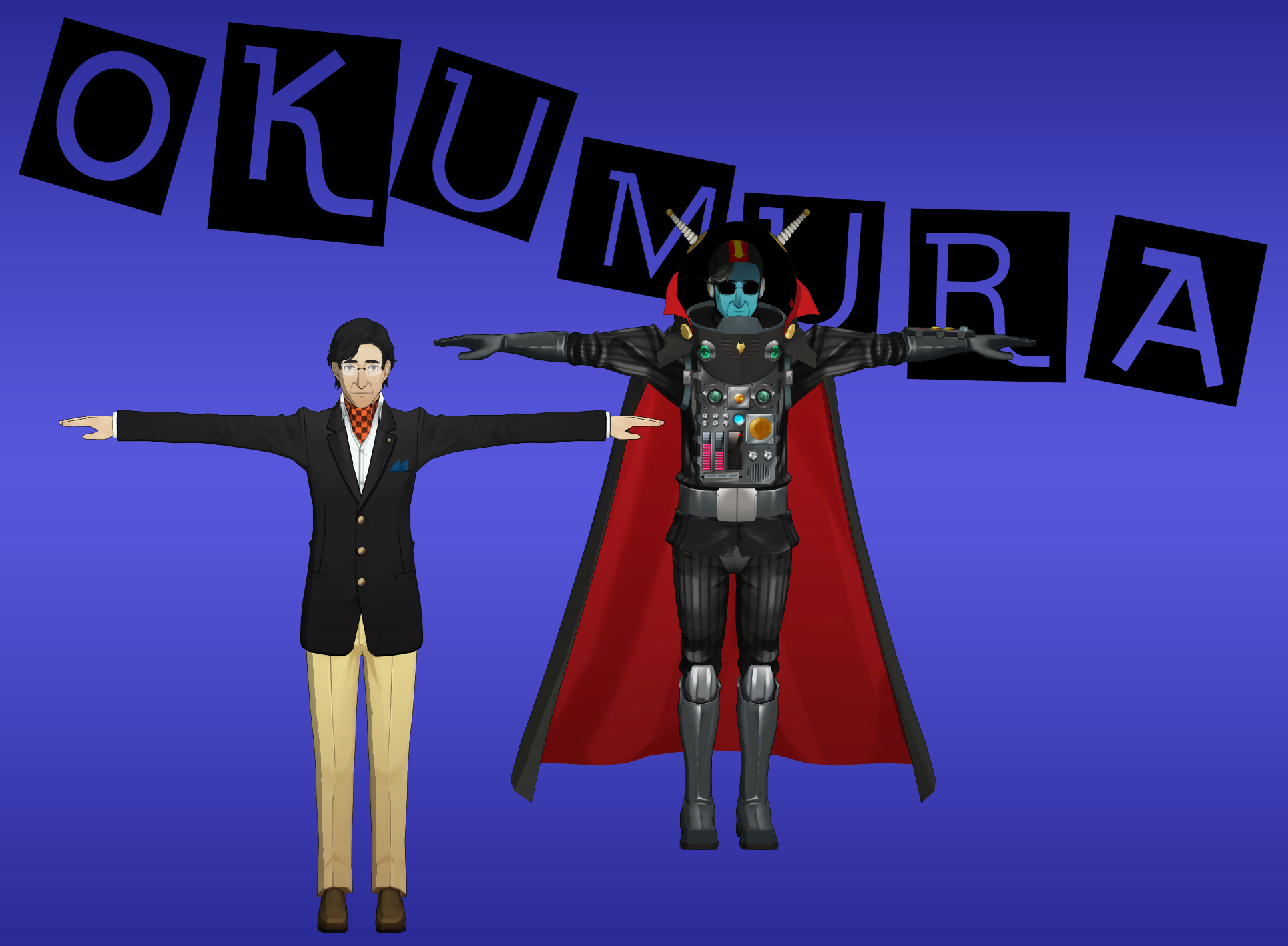 Persona 5: Okumura Pack XNALara by Xelandis on DeviantArt