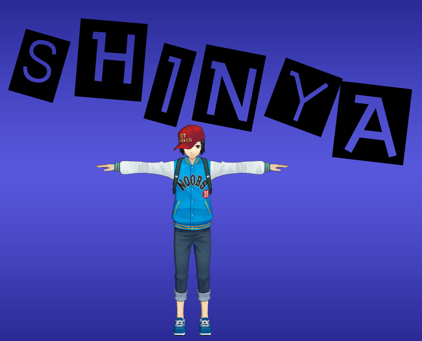 Persona 5: Shinya Pack XNALara by Xelandis on DeviantArt