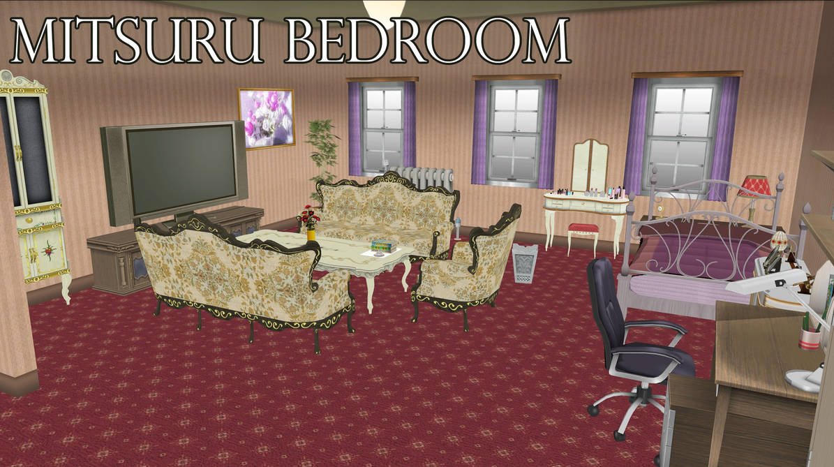 Persona 3 DMN: Mitsuru Bedroom XPS Download by Xelandis on DeviantArt