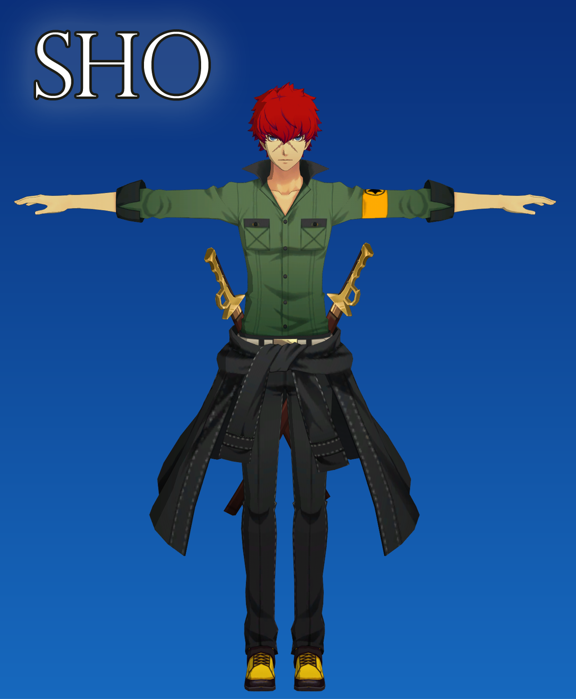 Persona 3 DMN: Sho XPS (Update 1) by Xelandis on DeviantArt