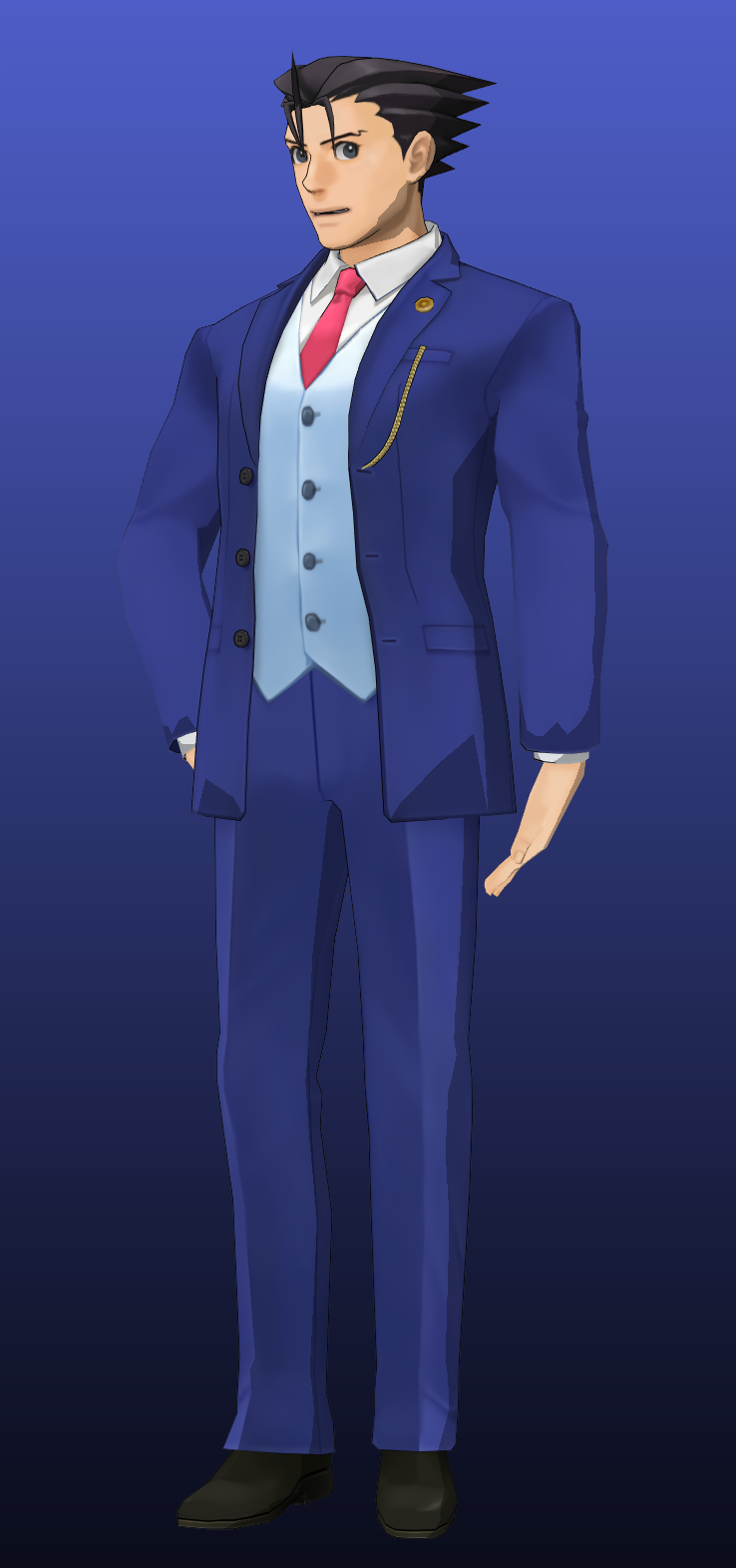 PW:SoJ - Phoenix Wright XPS by Xelandis on DeviantArt