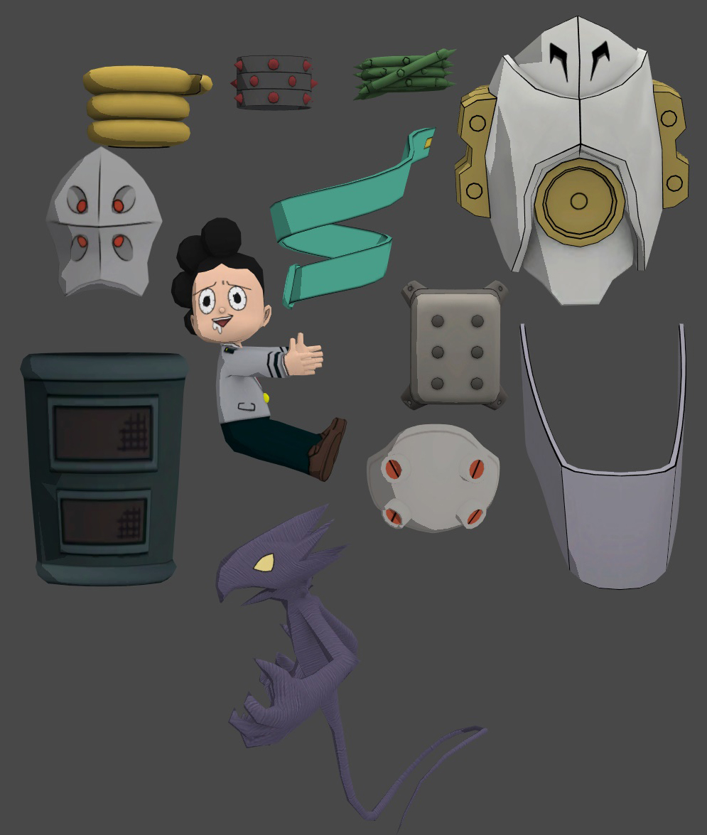 MHA - Leg Accessories XPS by Xelandis on DeviantArt