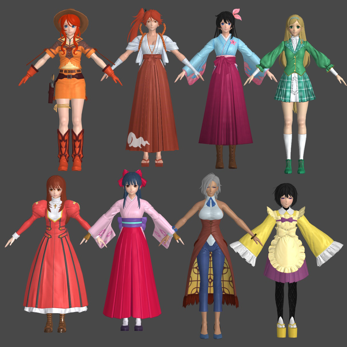 Star Ocean A: Sakura Wars XPS Pack (Update!) by Xelandis on DeviantArt