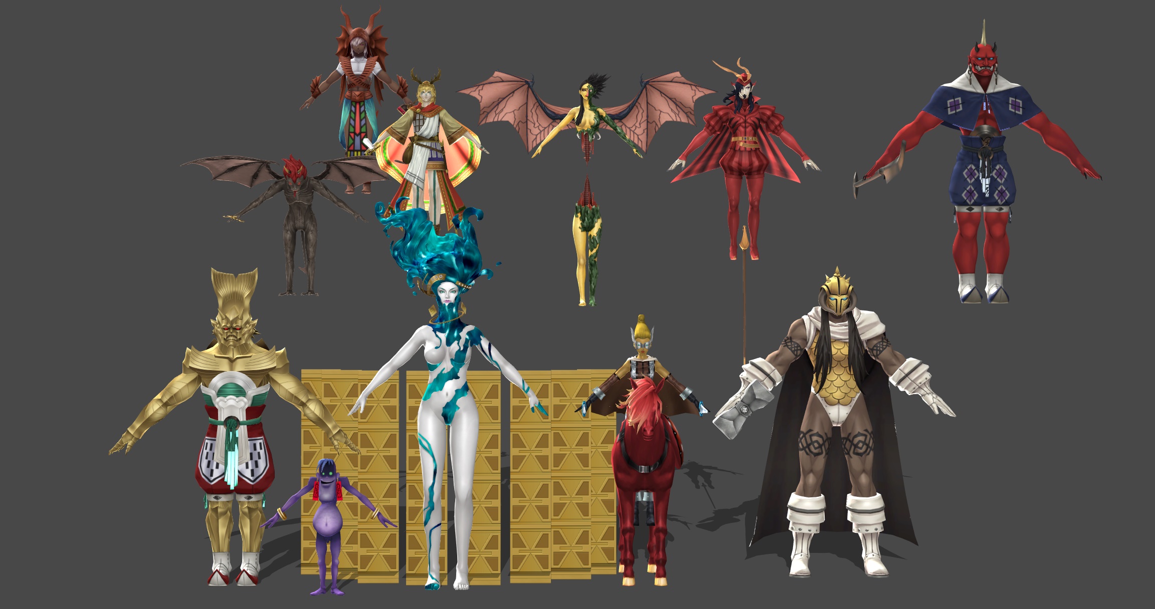 SMT5 - Misc Demon Pack 3 XPS by Xelandis on DeviantArt