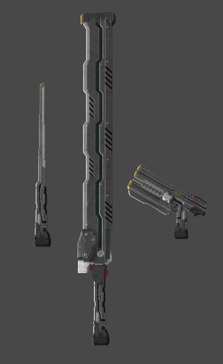 Astral Chain - X-Baton XPS by Xelandis on DeviantArt