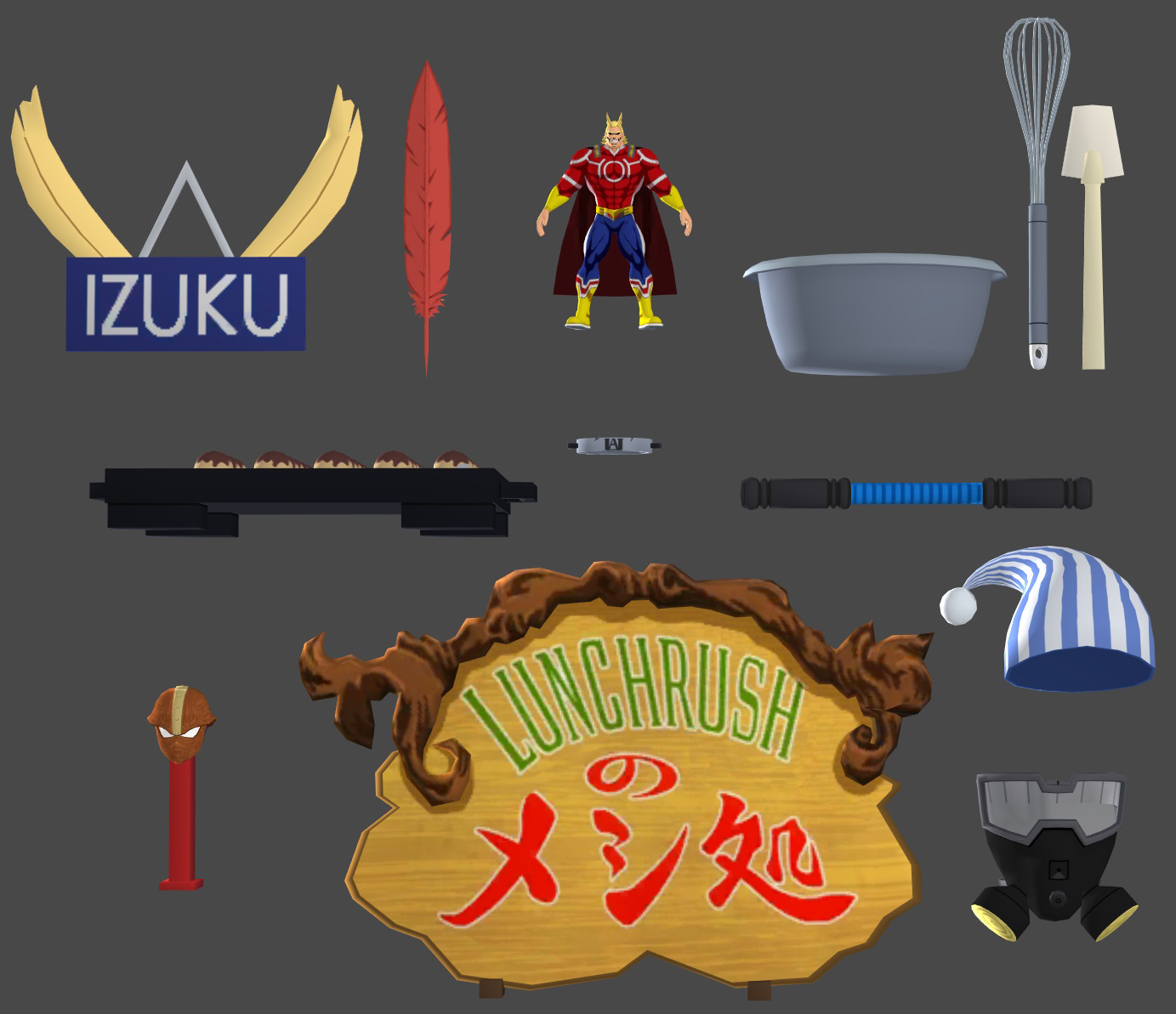 MHA:TSH - Props 2 XPS by Xelandis on DeviantArt