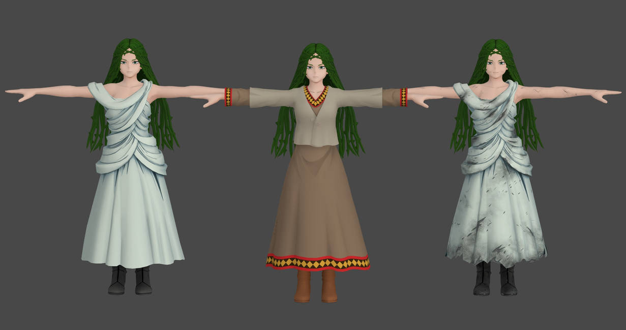 MHAUR - Ibara XPS by Xelandis on DeviantArt