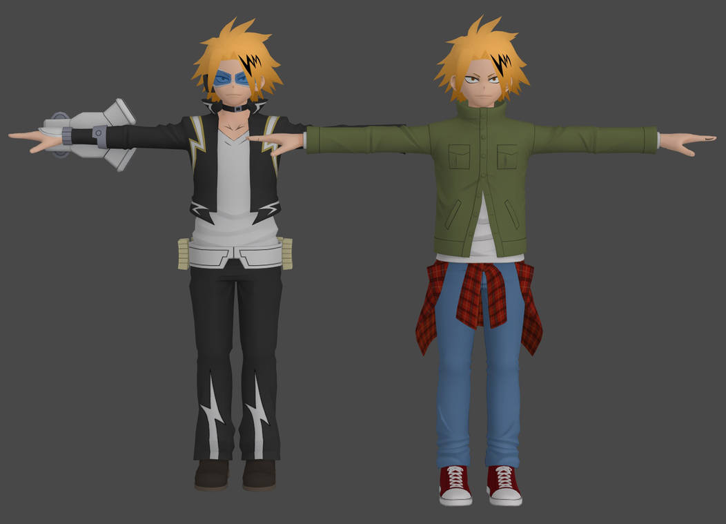 MHAUR - Kaminari XPS by Xelandis on DeviantArt