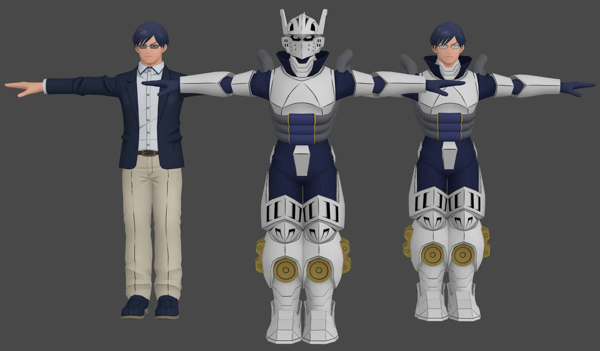 MHAUR - Tenya IIda XPS by Xelandis on DeviantArt