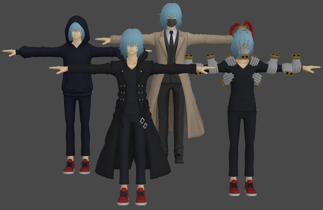 MHAUR - Tomura XPS by Xelandis on DeviantArt