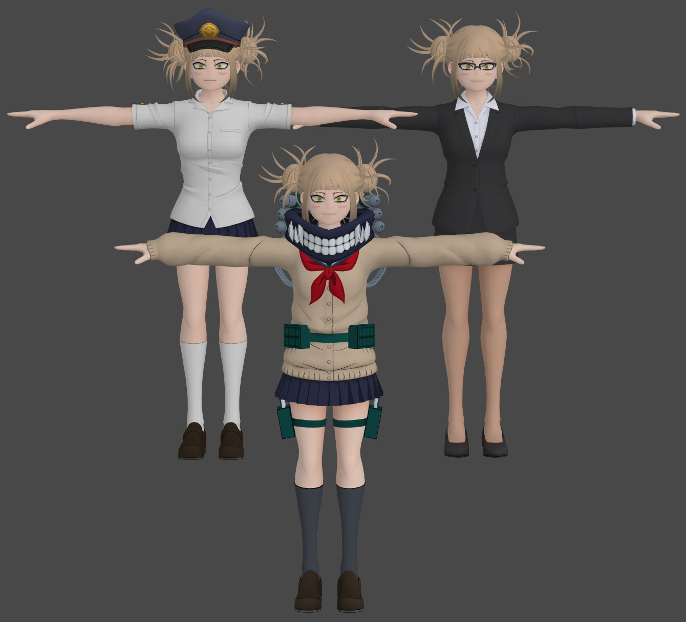 MHAUR - Toga XPS by Xelandis on DeviantArt