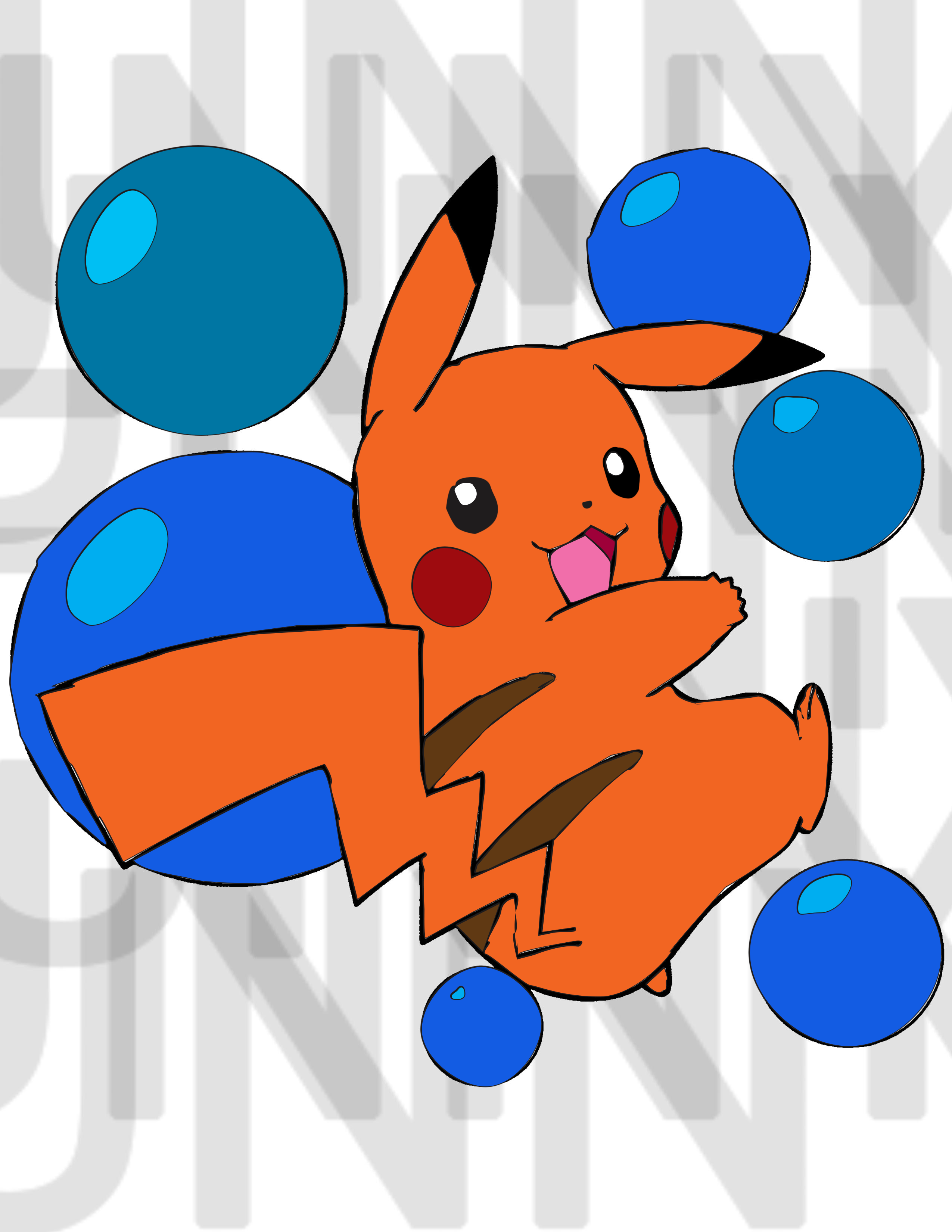 shiny pikachu by pikafang on DeviantArt