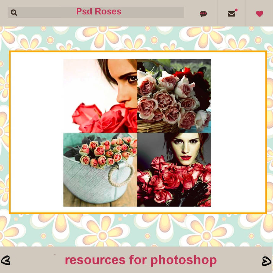 Psd Roses by GraphicinWonderland on DeviantArt